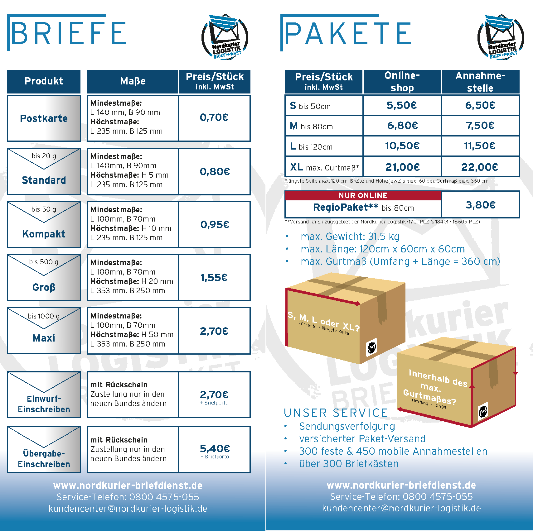 Flyer – Nordkurier Briefdienst